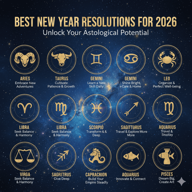 Best New Year Resolutions for Each Zodiac Sign for 2026 - Jiyofullest