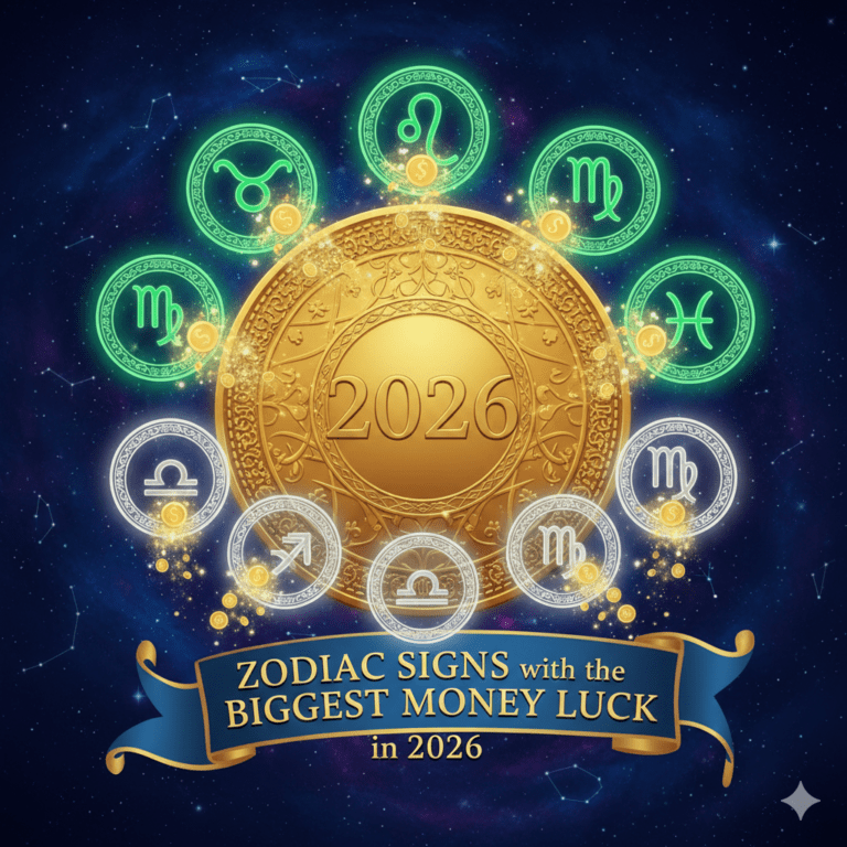 Zodiac Signs with the Biggest Money Luck in 2026 - Jiyofullest